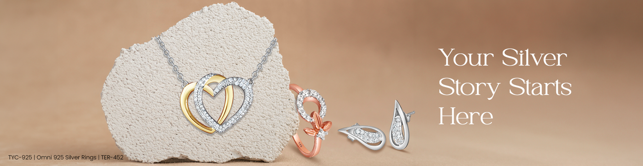 Buy Silver Jewellery Online – Earrings, Rings, Bracelets, etc | Tuanz