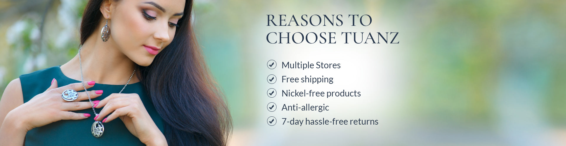 Tuanz silver jewellery at the most attractive prices